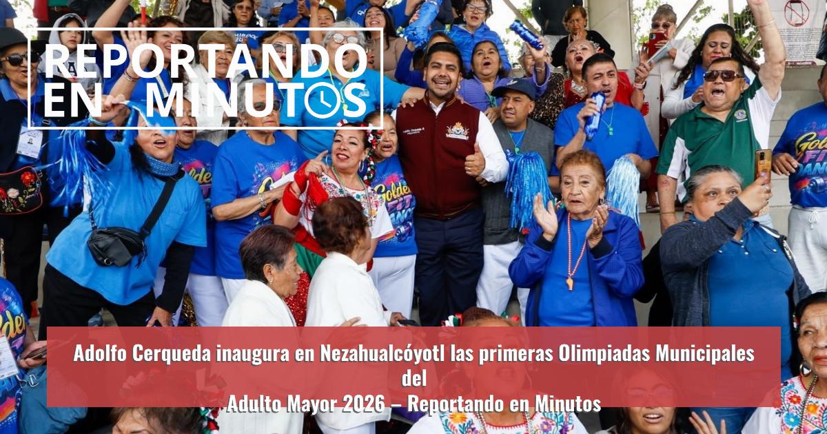 Adolfo Cerqueda inaugura en Nezahualcóyotl las primeras Olimpiadas ...