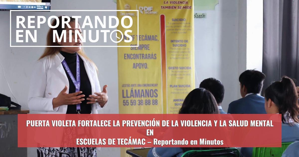 PUERTA VIOLETA FORTALECE LA PREVENCIÓN DE LA VIOLENCIA Y LA SALUD ...