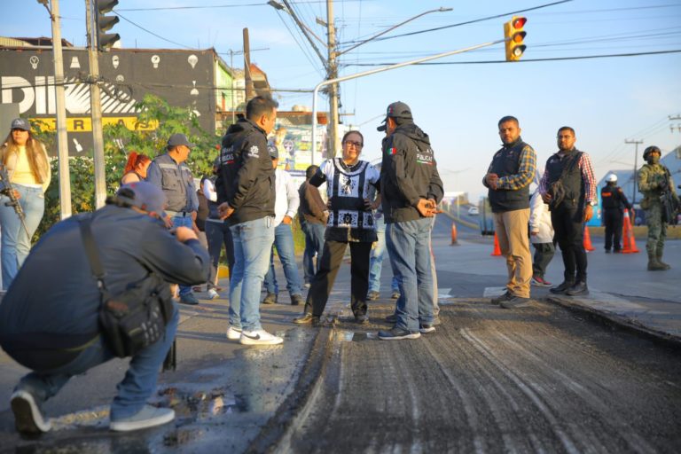Azucena Cisneros arranca repavimentación de avenida Revolución (30-30) – Reportando en Minutos